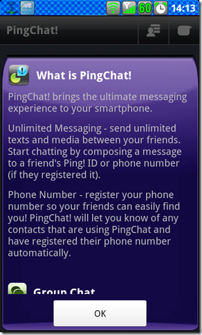 [好App推一推] PingChat! - 免費的SMS
